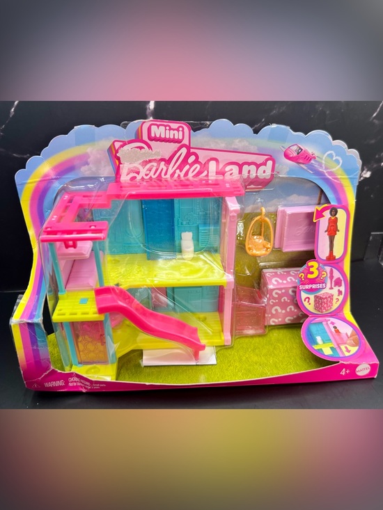 Barbie | Toys | Mini Barbieland Mini Dreamhouse 5inch Playset Version 1 ...